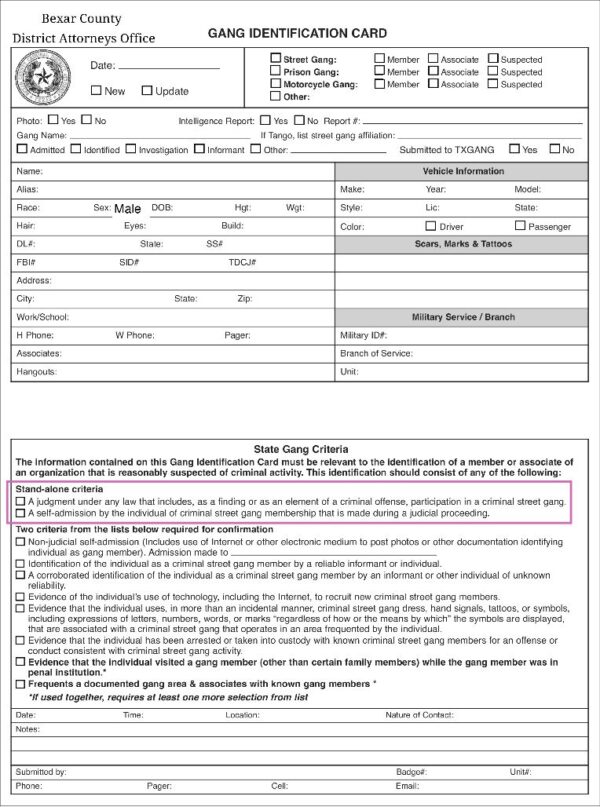 The power of the gang letter | Texas District & County Attorneys ...