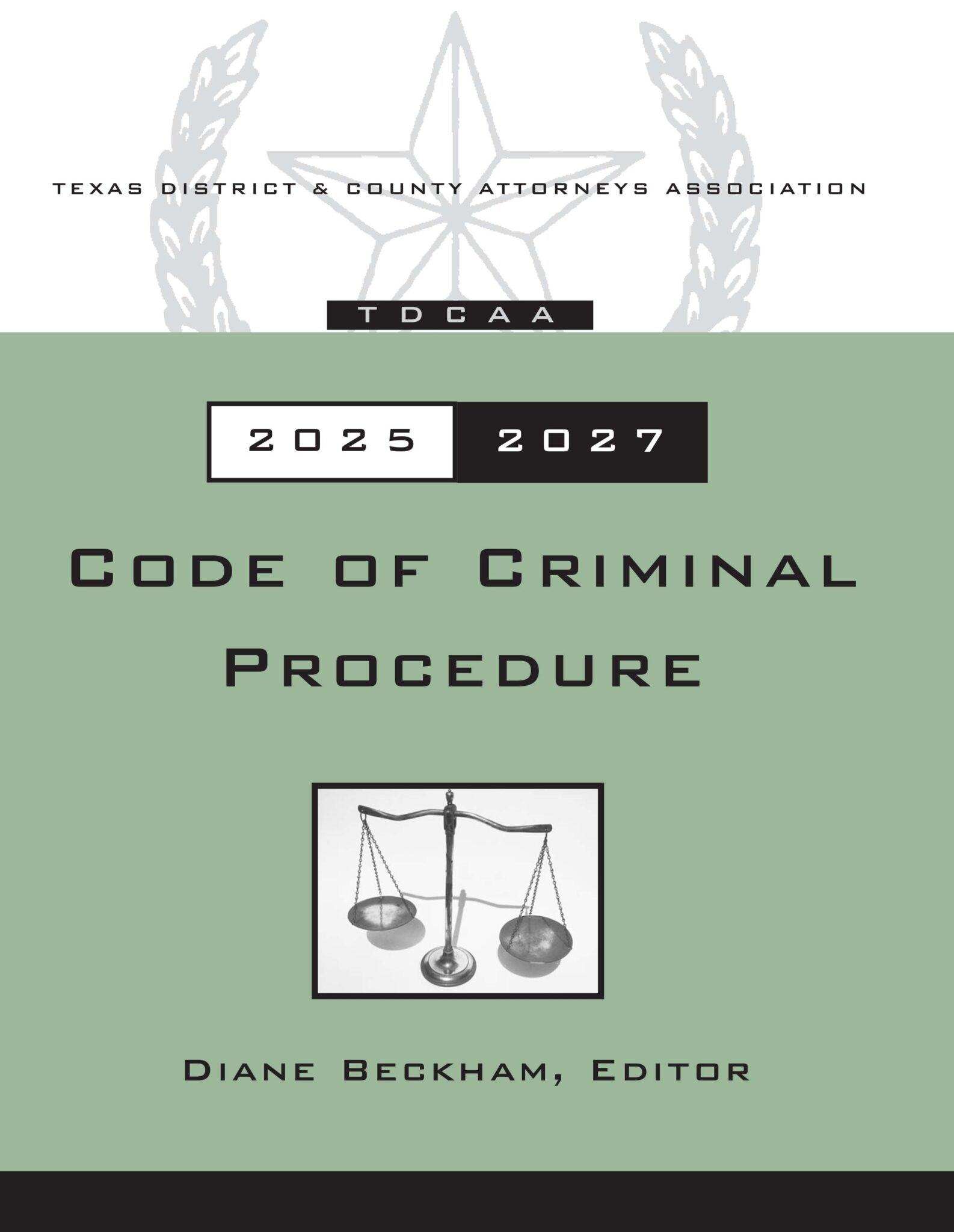 Code of Criminal Procedure - (2025-27) | Texas District & County Attorneys Association