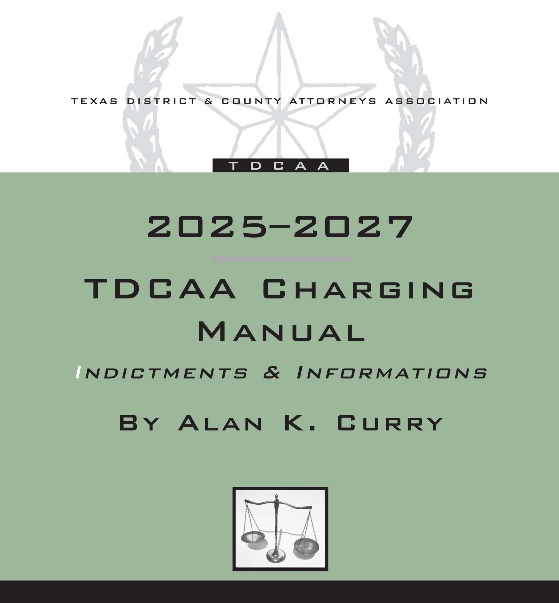Charging Manual (Disk Only) - 2025-27 - Preorder | Texas District & County Attorneys Association